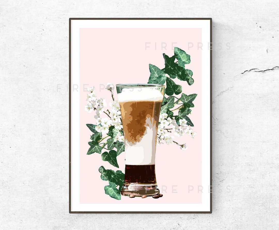 Coffee Poster / Print / Fashion Poster / Coffee Wall Art / Kitchen ...