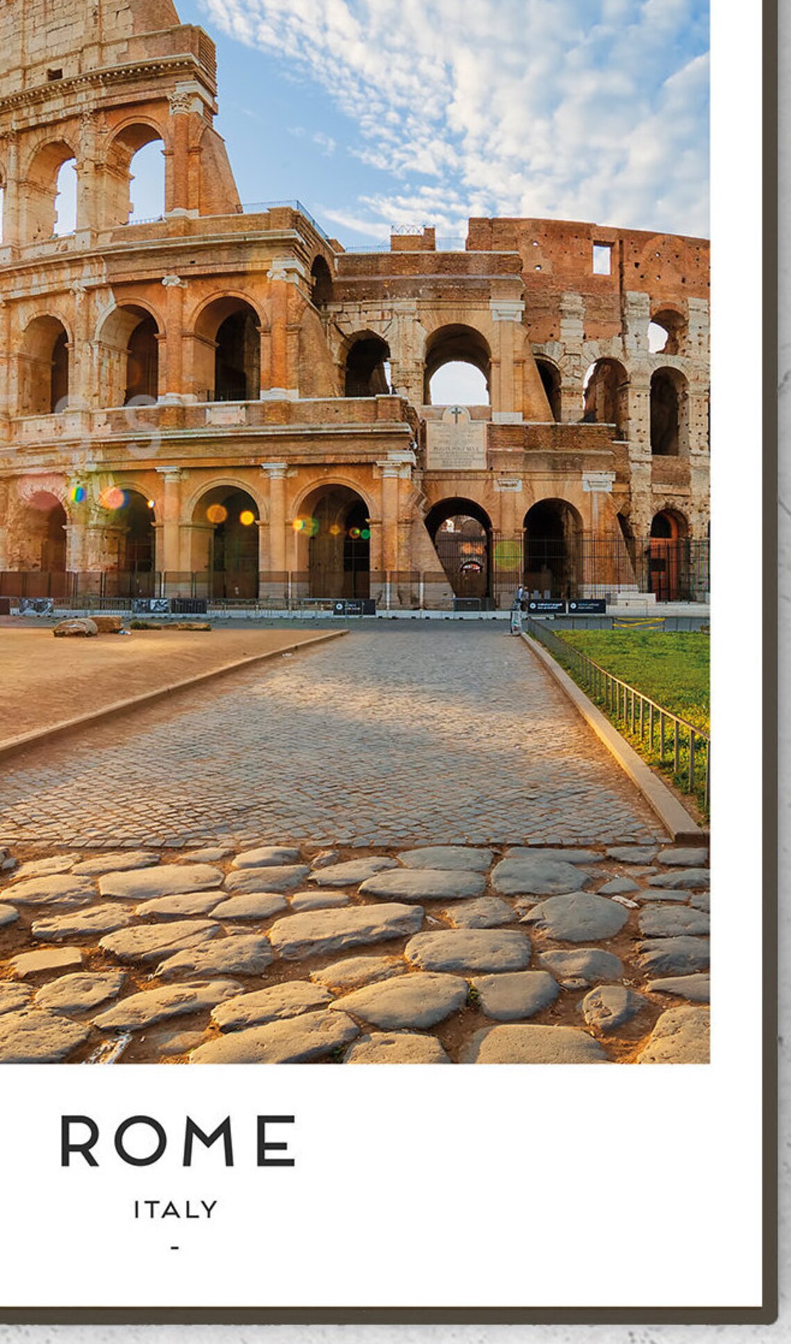 Rome Poster / Print / Italy Travel Print / Travel Poster / - Etsy