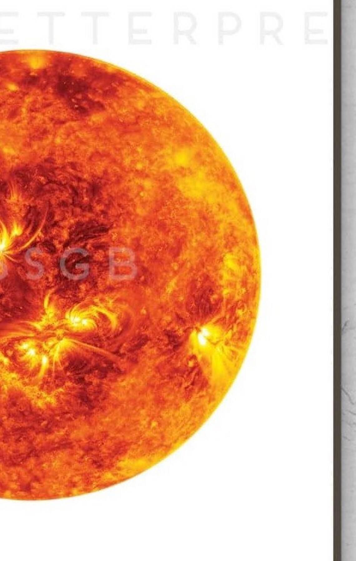 The Sun / Sun Poster / Solis / Astrology Poster / Planets / - Etsy