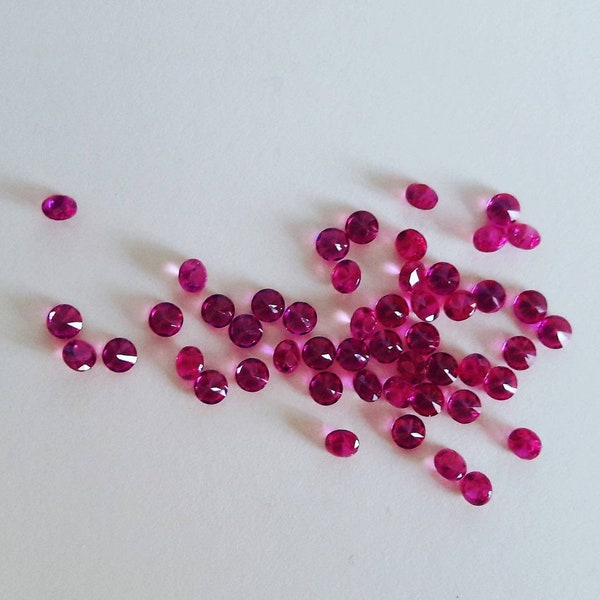 Synthetic Ruby - Etsy