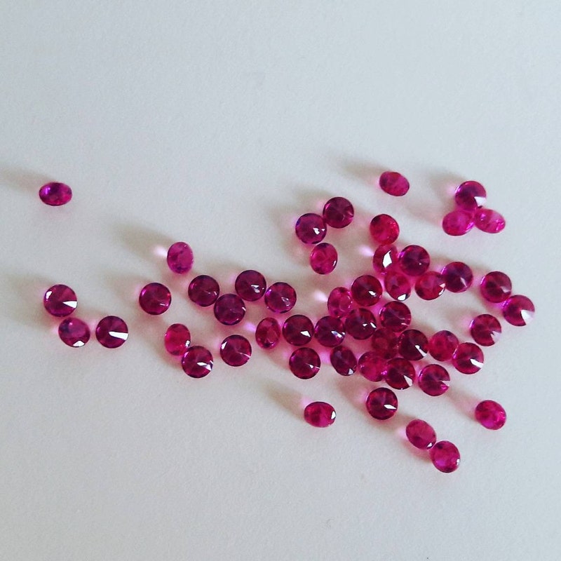 Synthetic Ruby - Etsy