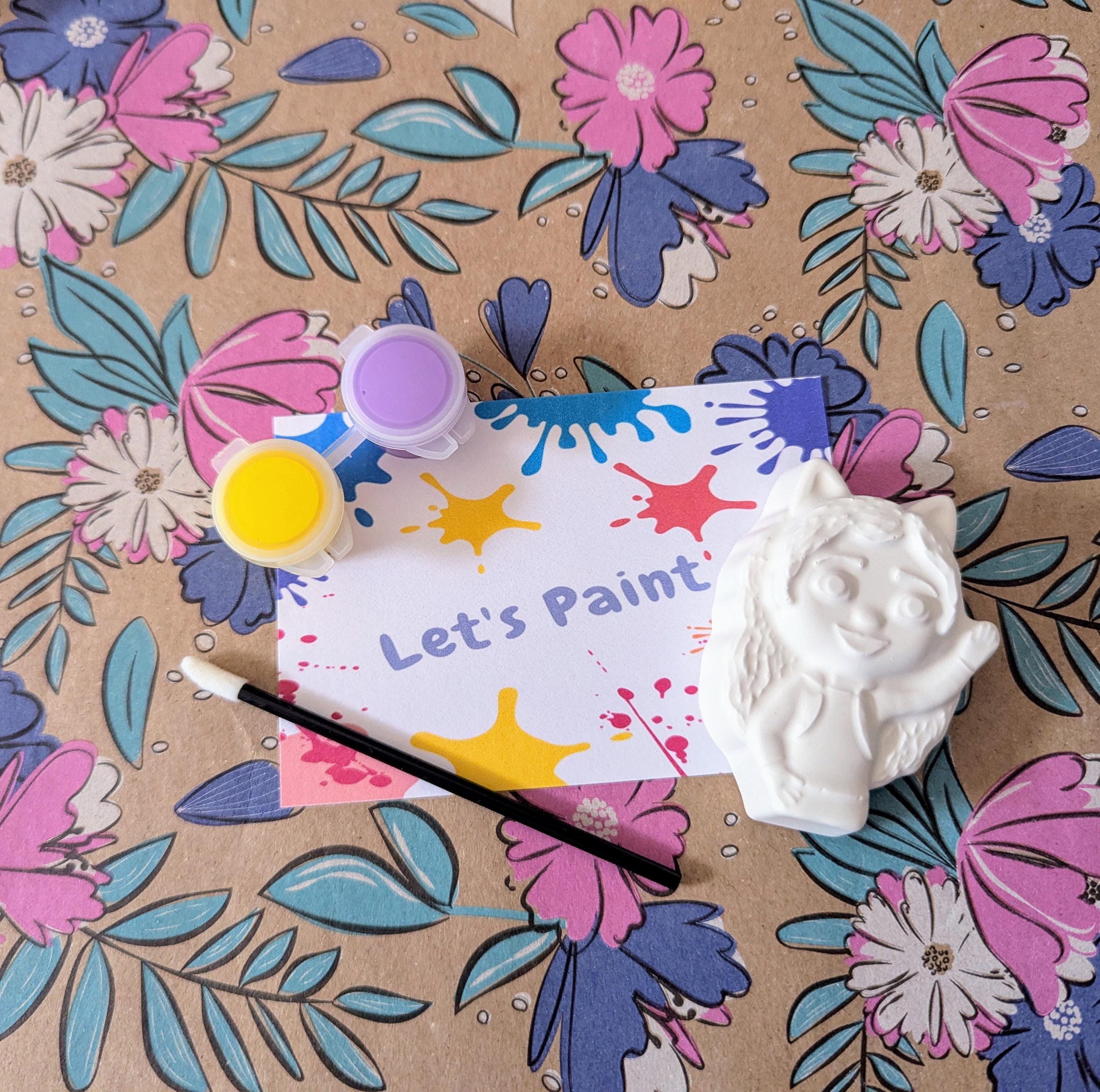 Gabby's Dollshouse Inspired Kids Paint Party Favour - Paint You Own ...