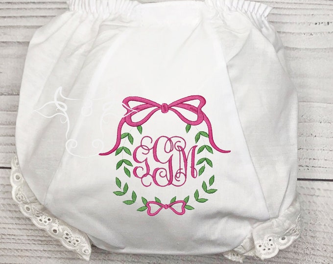 Personalized Baby Bloomers-monogrammed Custom Baby Bloomers-monogrammed ...
