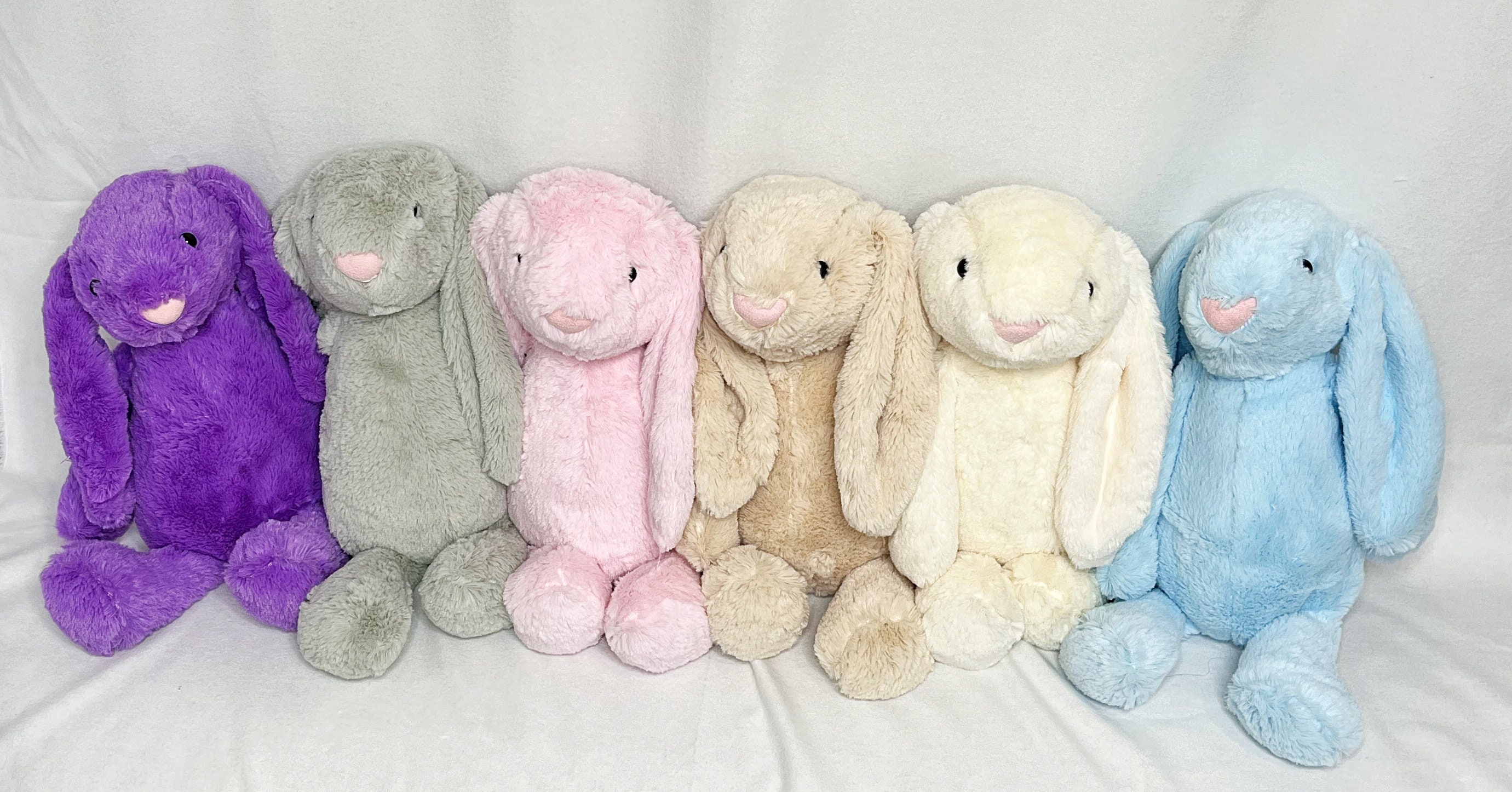 Personalized Stuffed Bunny Rabbits Bunny With Long Ears - Etsy