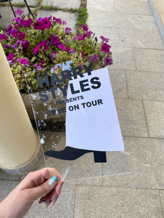 Harry Styles acrylic poster | Etsy