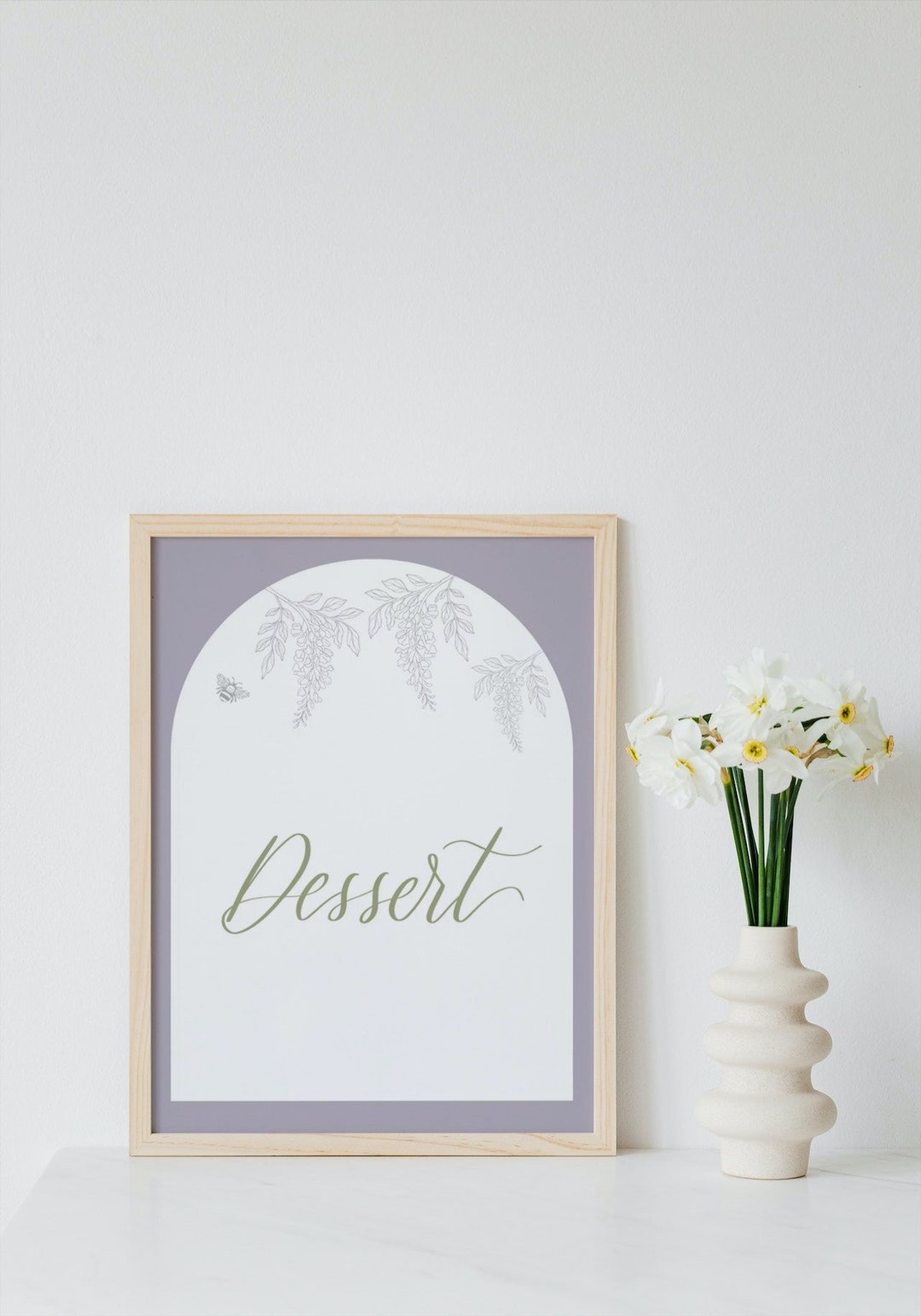 Dessert Table Sign - Digital Download | Wisteria Design | Wedding ...