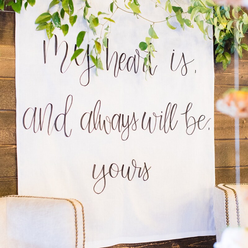 Calligraphy Sign - Etsy