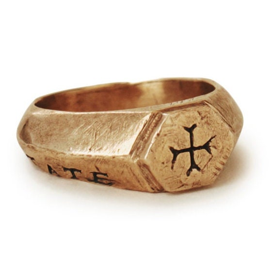 Catholic Jewelry, Ancient Roman Jewelry, Ancient Roman Ring, Latin ...