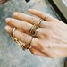 Sacred Love Ring Band Latin Quote Ring, Latin Jewelry, Catholic Jewelry ...