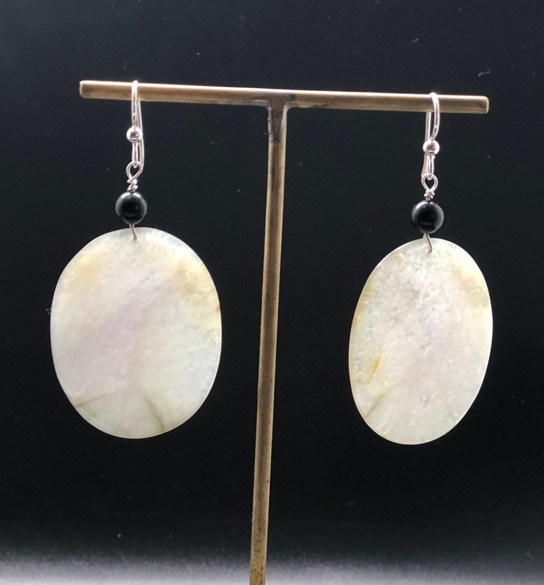 Burmese White Jade - Etsy