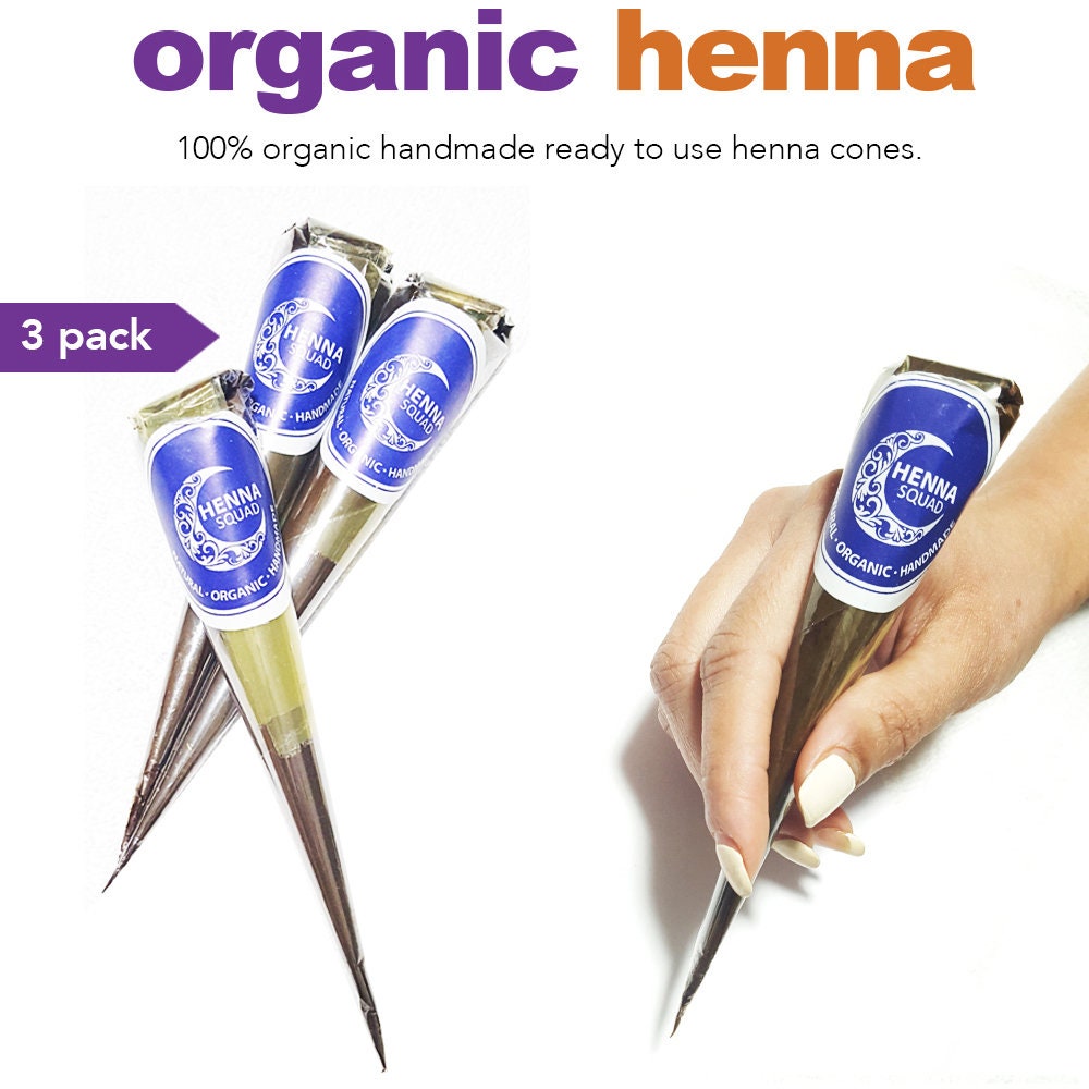 Organic Henna Paste, 100% Natural Henna, Handmade for Best Color Stain ...