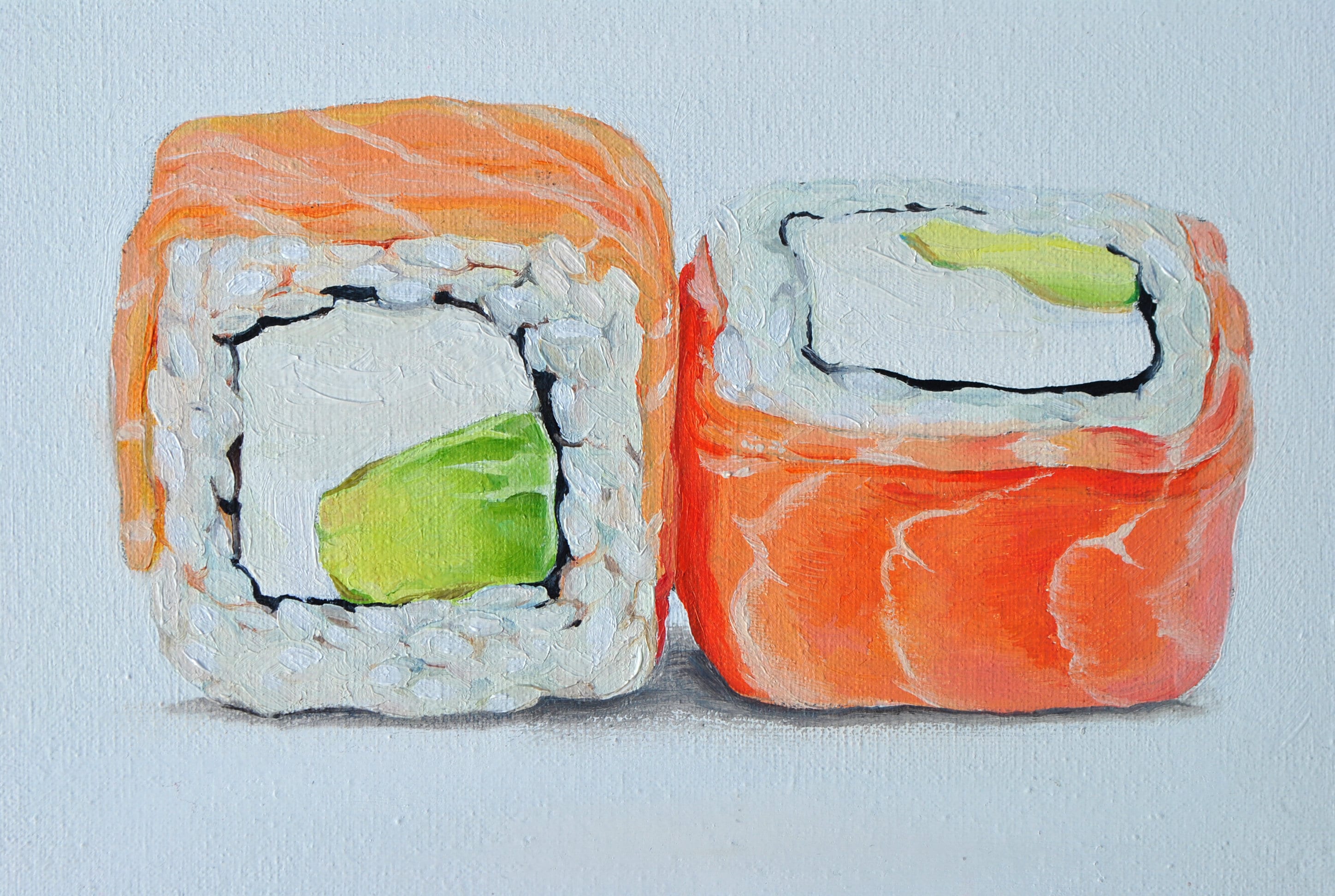 Sushi Art Painting