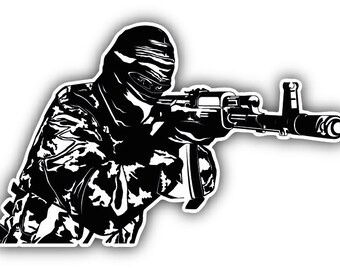 Soldier sticker | Etsy