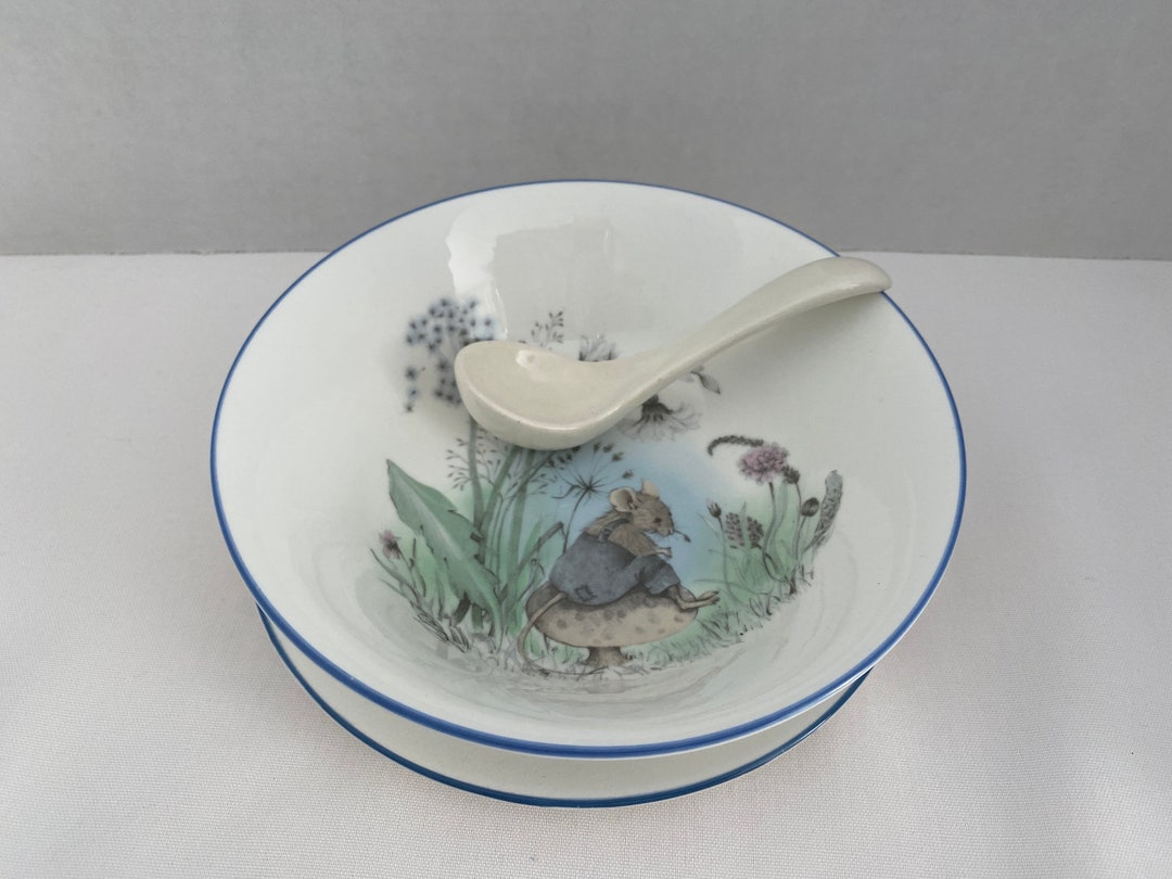 Vintage Mr. Mouse Child's Dishes Elizabethan Bone China - Etsy
