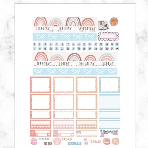 Lazy Day Happy Planner Stickers Printable, Floral Stickers, Printable ...