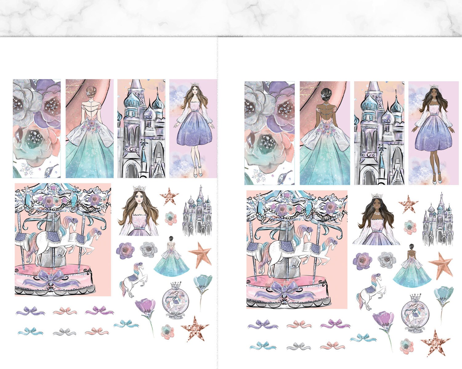 Winter Queen Printable Happy Planner Stickers Weekly Sticker - Etsy