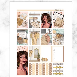 Printable Planner Sticker Kit, Happy Planner Set, Weekly Vertical Kit ...