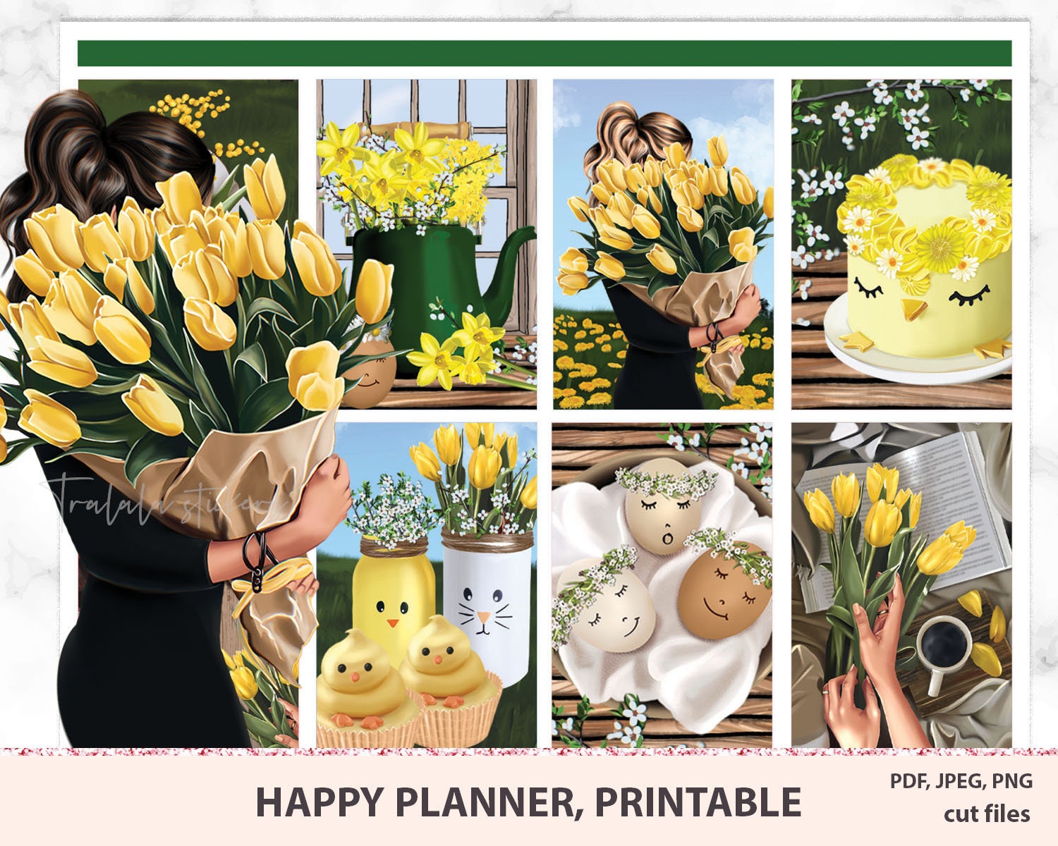 Ester Stickers Digital Download Happy Planner Stickers - Etsy