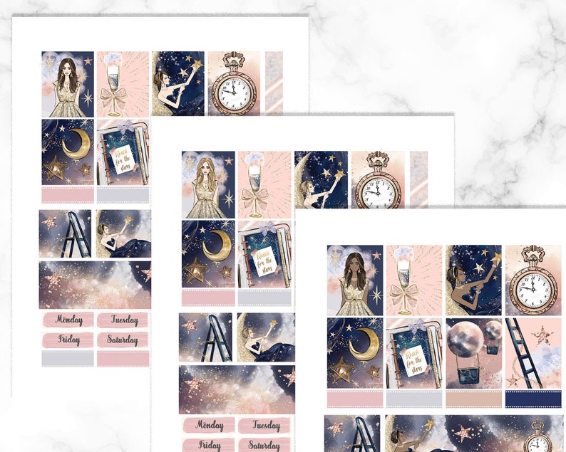 Printable Erin Condren Planner Stickers ECLP Reach for the - Etsy