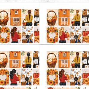 Happy Fall Happy Planner Stickers Printable, Weekly Kit for Autumn ...