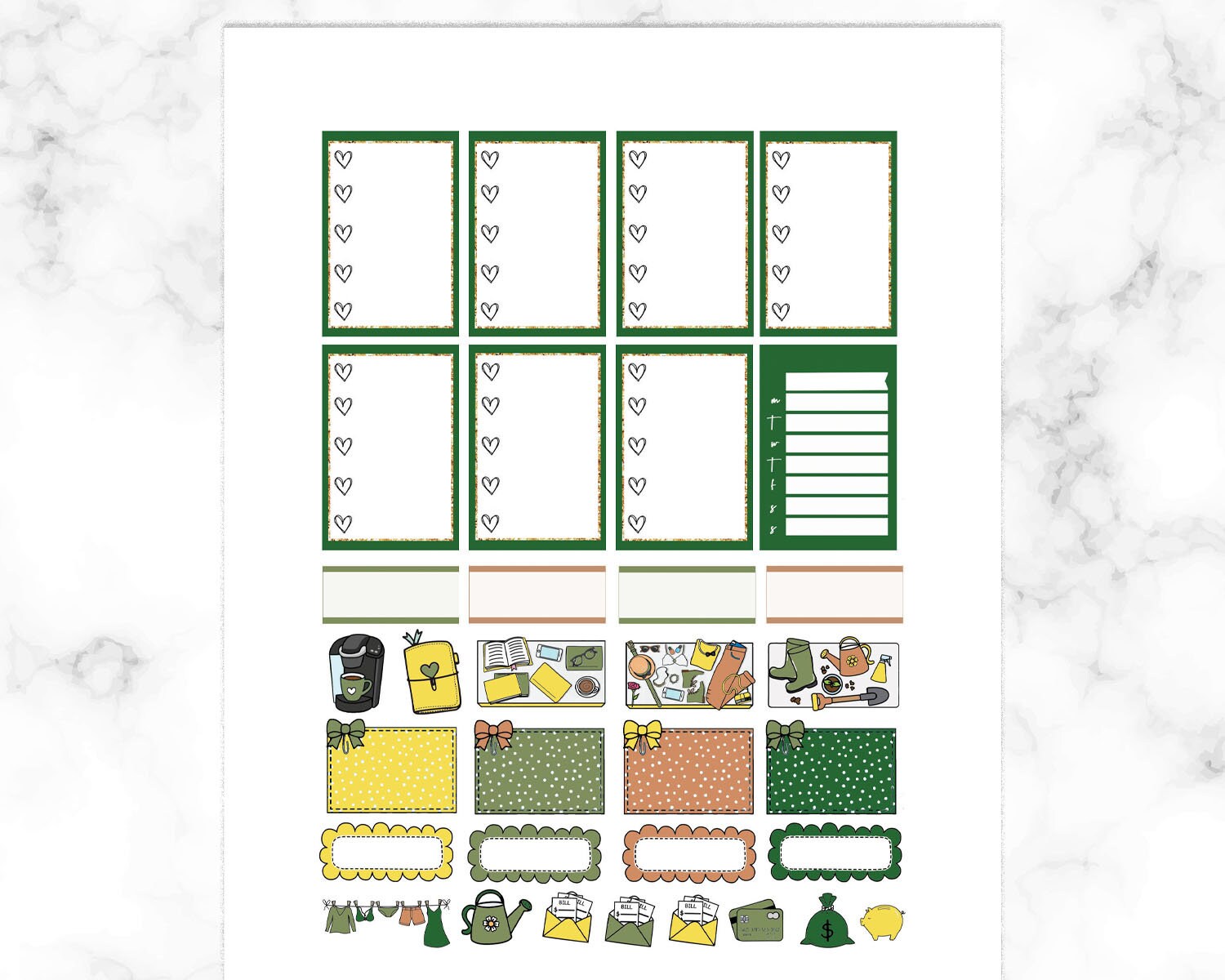 Ester Stickers Digital Download Happy Planner Stickers - Etsy