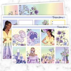 Erin Condren Planner Stickers Printable, Pastel Weekly Kit, Stickers ...