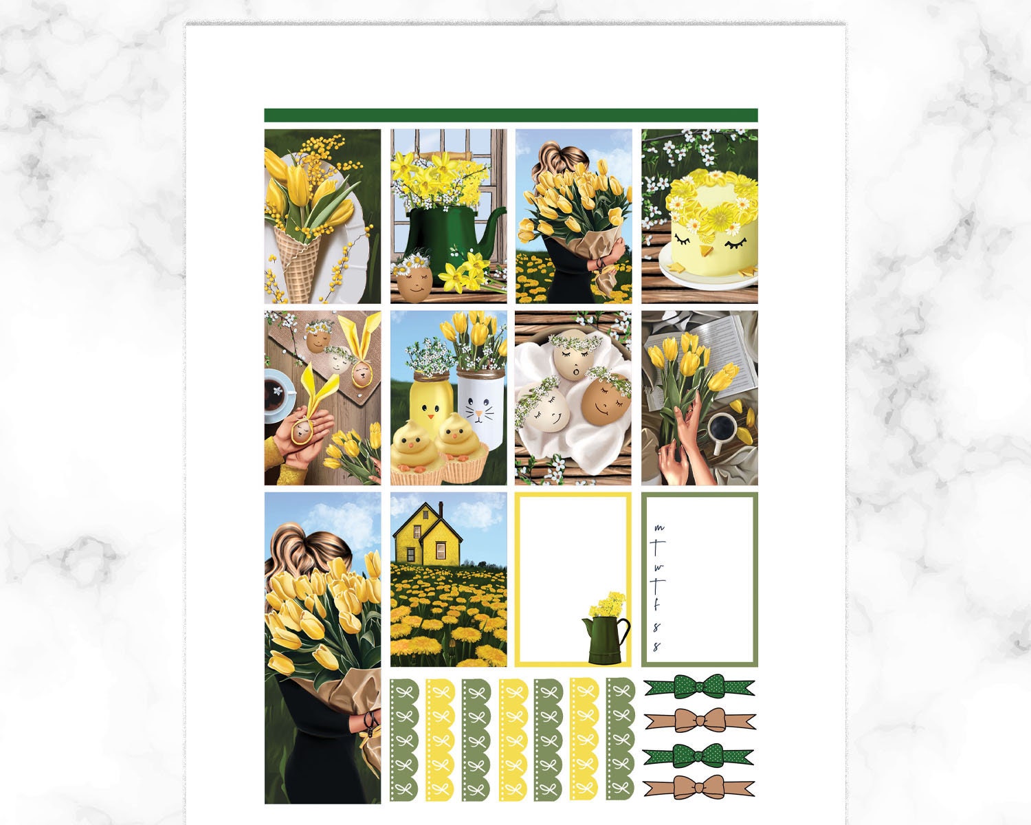 Ester Stickers Digital Download Happy Planner Stickers | Etsy