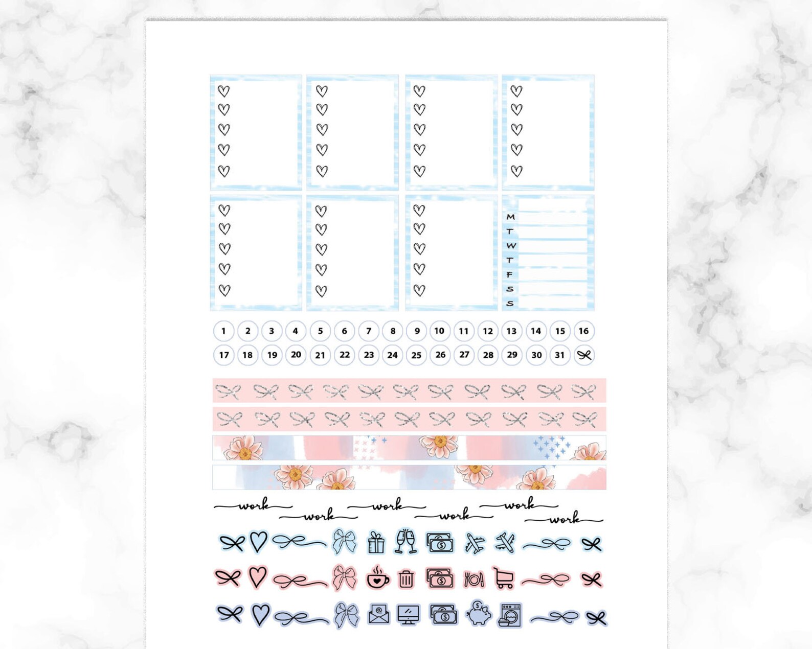 Erin Condren Printable Planner Stickers Erin Condren Sticker - Etsy