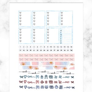 Erin Condren Printable Planner Stickers, Erin Condren Sticker Kit ...
