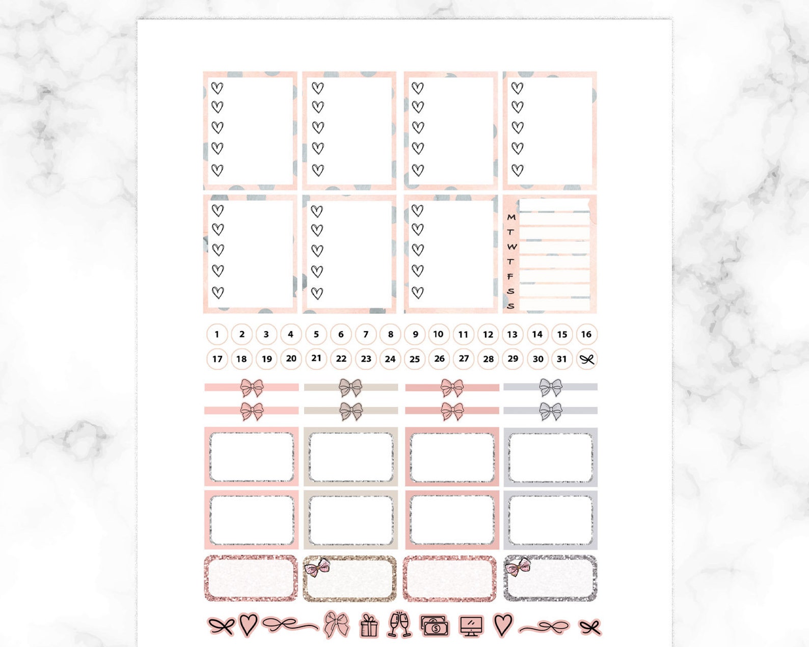 BLACK HISTORY Month Printable Weekly Planner Kit Black Girl - Etsy