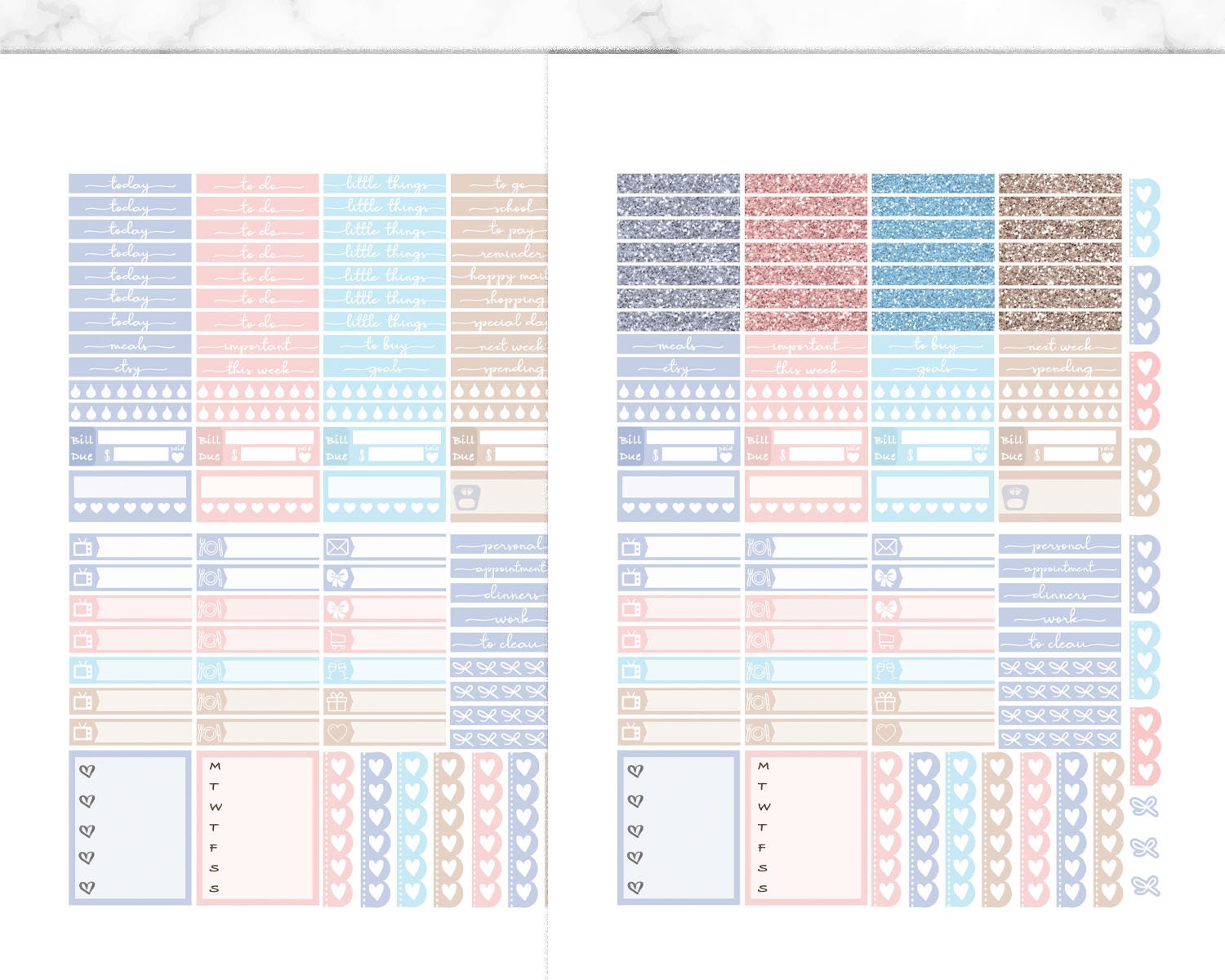 Erin Condren Printable Planner Stickers, Erin Condren Sticker Kit ...
