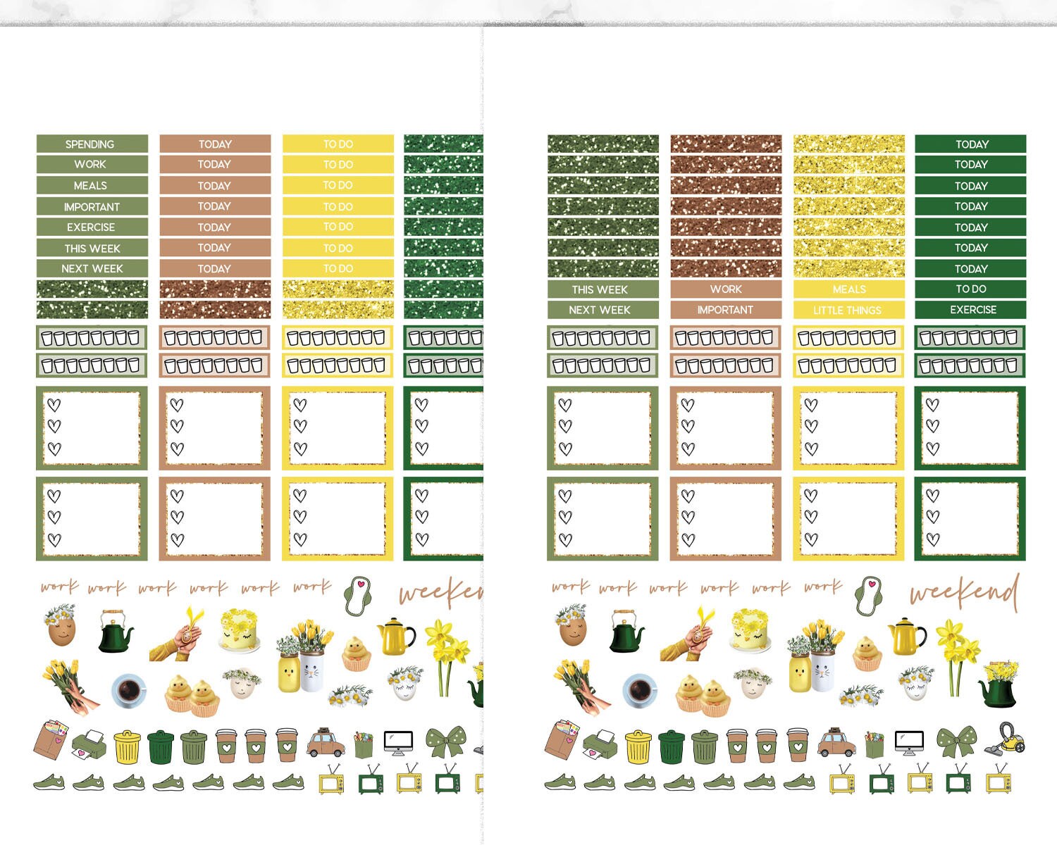 Ester Stickers Digital Download Happy Planner Stickers - Etsy