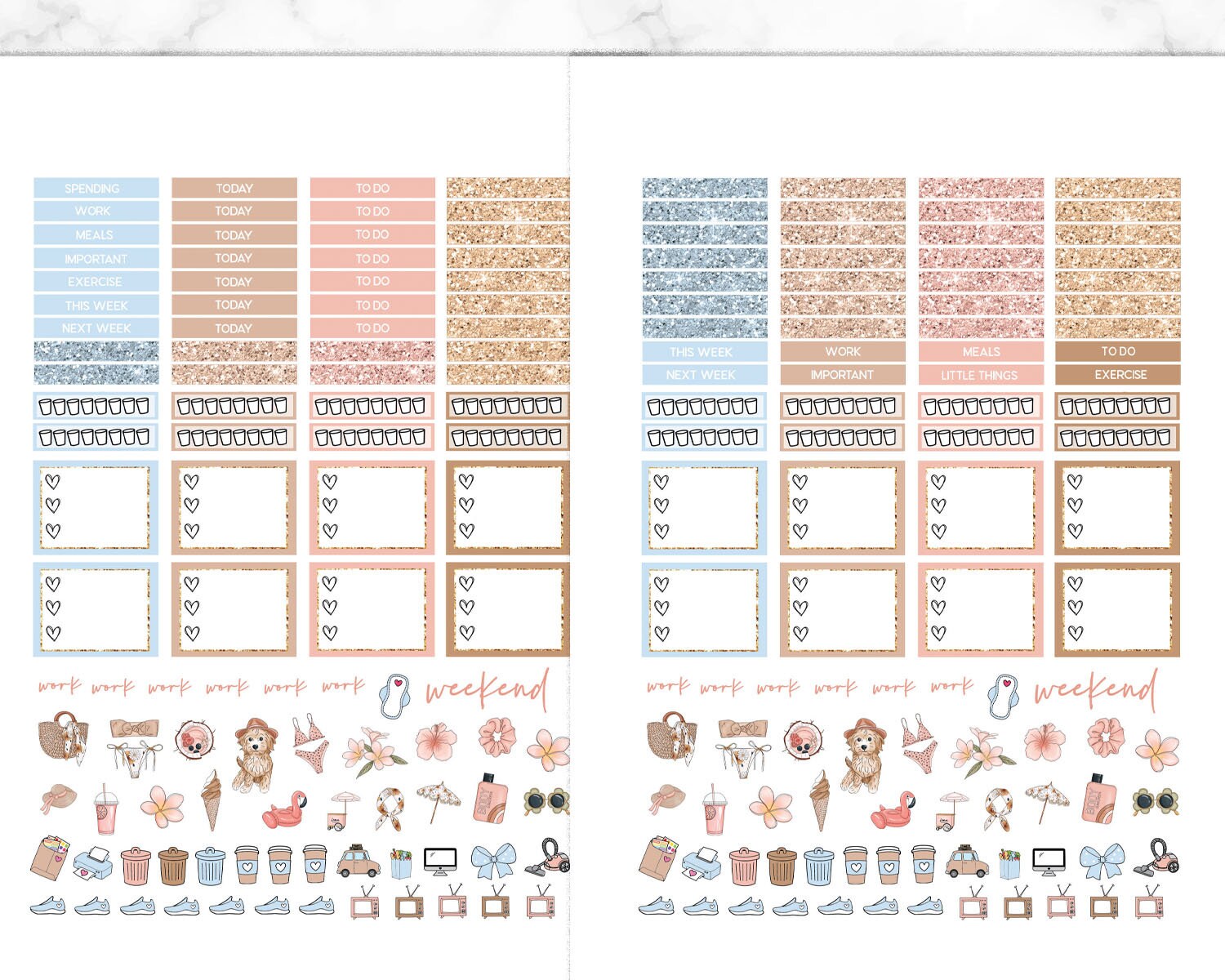 Happy Planner Stickers Printable Printable Planner Stickers - Etsy
