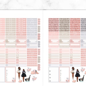 BLACK HISTORY Month Printable Weekly Planner Kit, Black Girl Magic ...