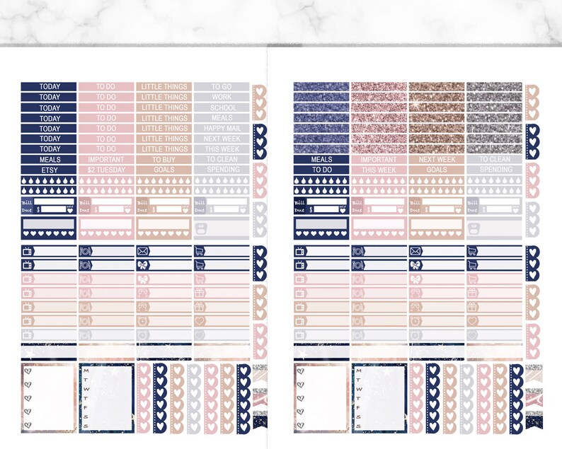 Printable Erin Condren Planner Stickers ECLP Reach for the - Etsy