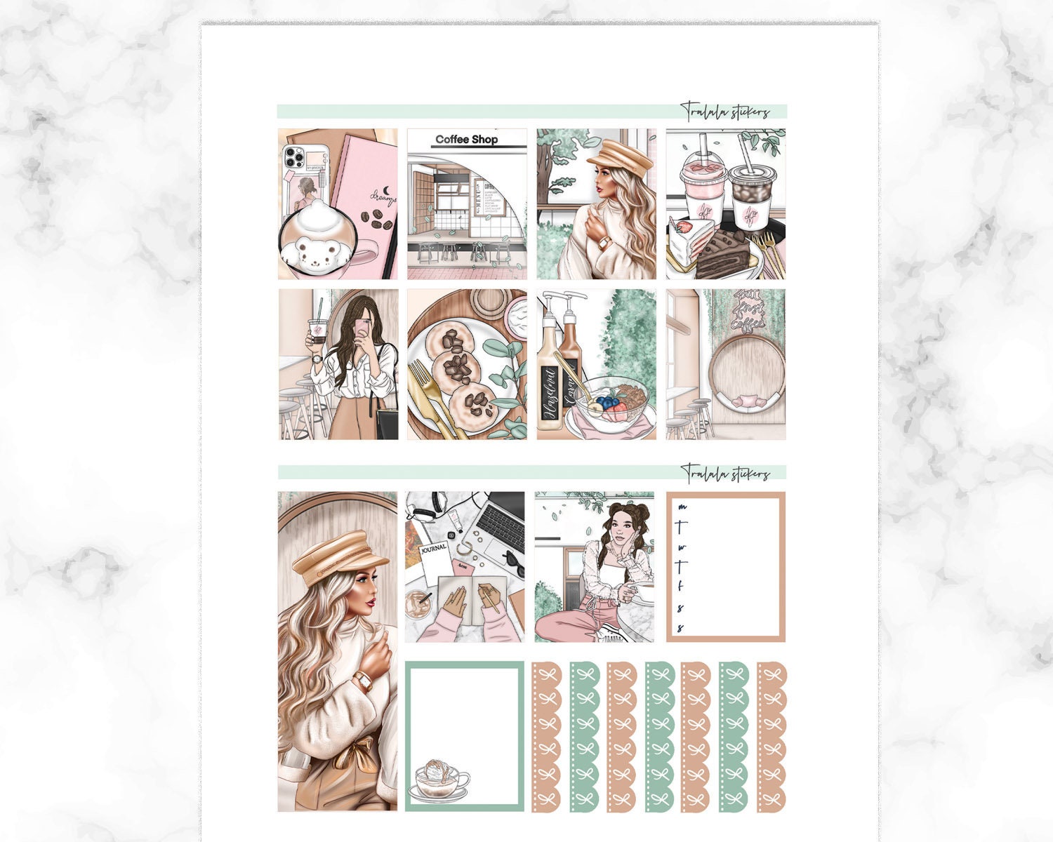 Printable Planner Stickers Erin Condren Weekly Planner - Etsy