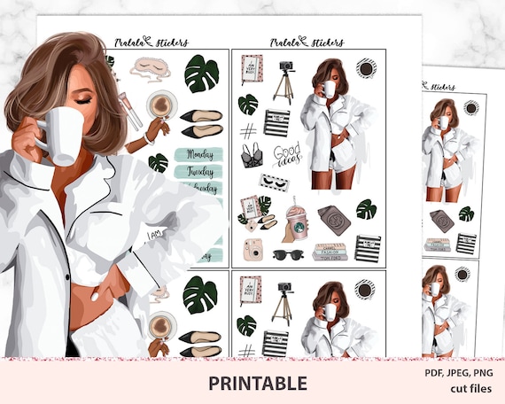 I'm Very Busy Printable Planner Stickers Happy Planner | Etsy