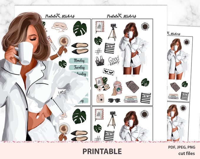 I'm Very Busy Printable Planner Stickers Happy Planner - Etsy