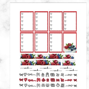 Happy Planner Printable Planner Stickers, Tea Party, Watercolor ...