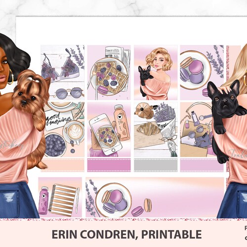 Erin Condren Printable Planner Stickers Erin Condren Sticker - Etsy