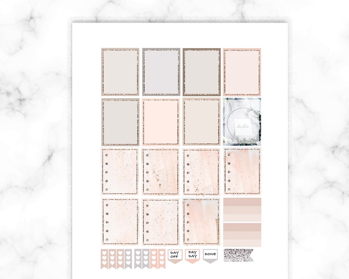 Good Morning Erin Condren Printable Planner Stickers Vertical - Etsy