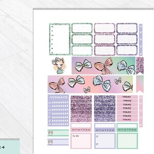 Cute Girls Printable Planner Stickers for Use With Classic Happy ...