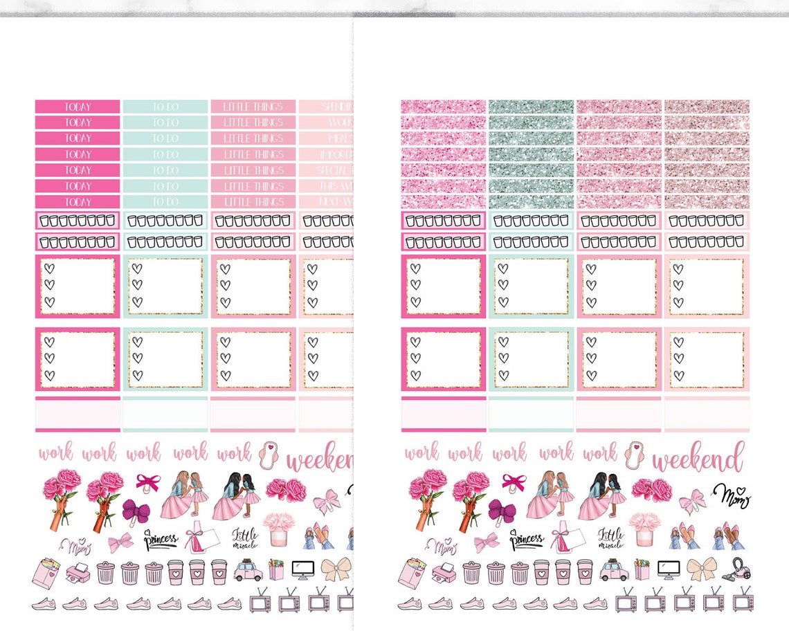 Mother Day Printable Stickers Mom Printables Mother - Etsy