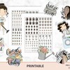 I'm Very Busy Printable Planner Stickers, Happy Planner Journaling ...