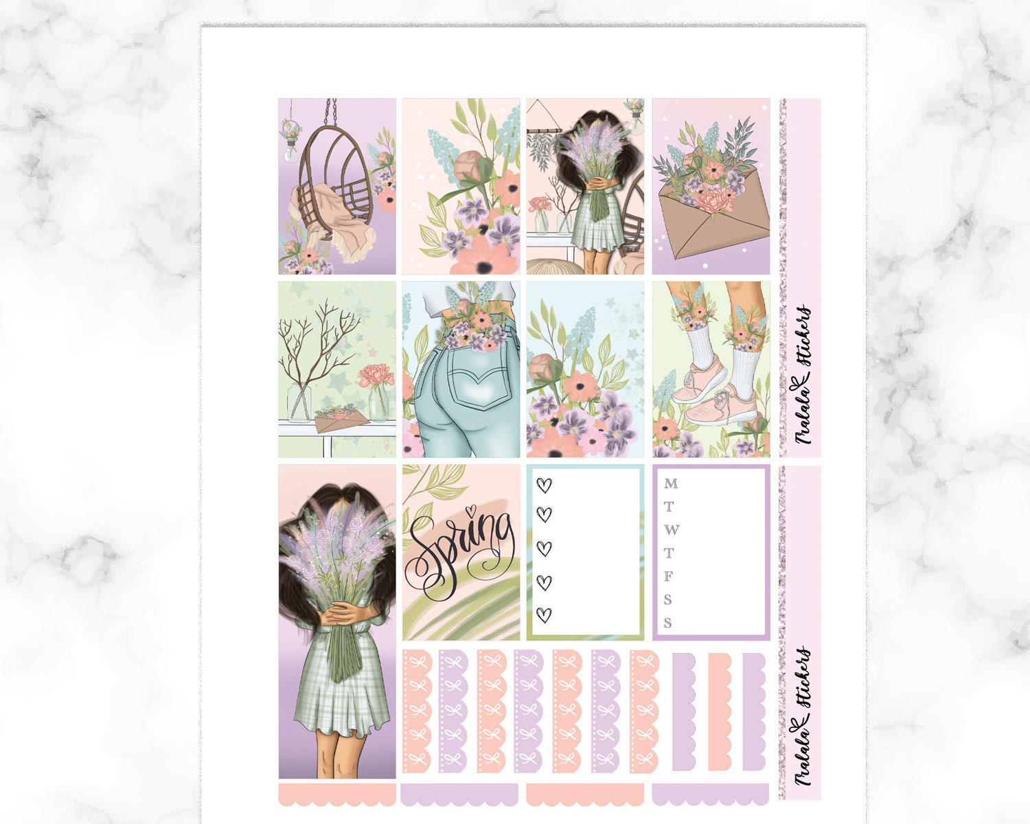 Bloom Happy Planner Stickers Printable Classic Happy Planner - Etsy