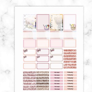 Printable Summer Sticker Kit for Erin Condren Life Planner,tropical Set ...