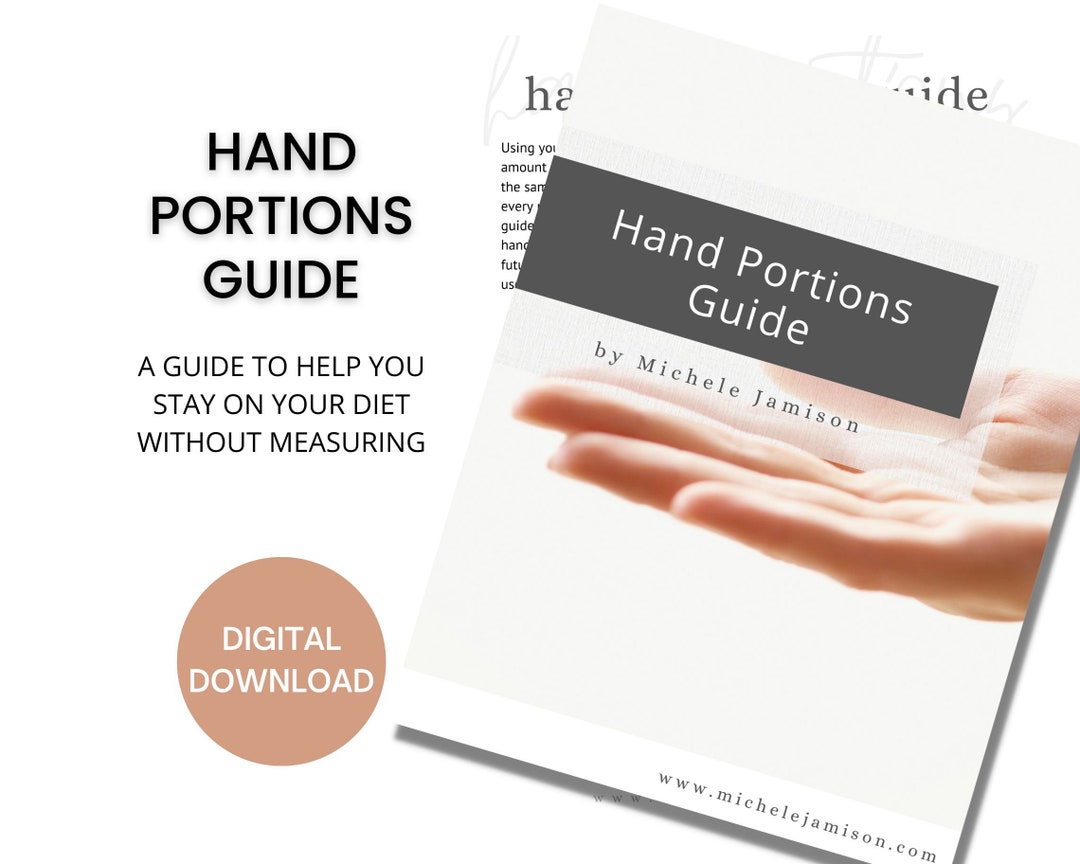 Hand Portions Guide to Show You How to Use Your Hands as a Guide for ...