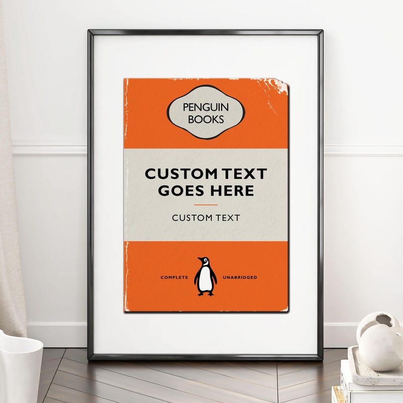 Book Poster - Etsy