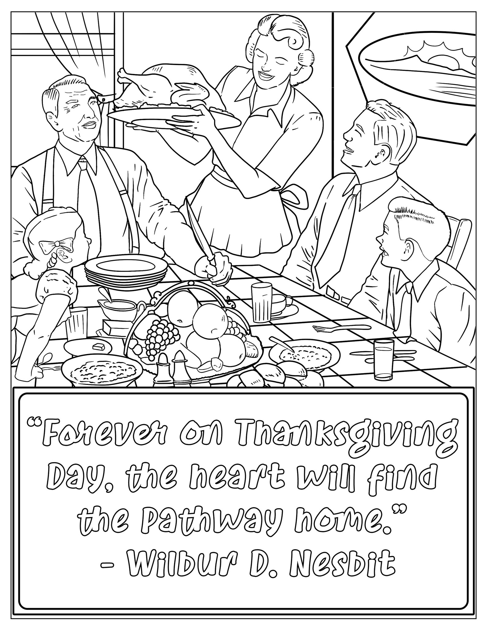 Thanksgiving Parade, Coloring Pages for Adults, 20 Printable Coloring ...