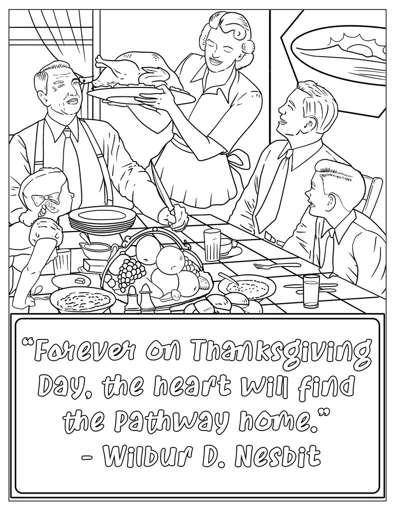 Thanksgiving Parade, Coloring Pages for Adults, 20 Printable Coloring ...
